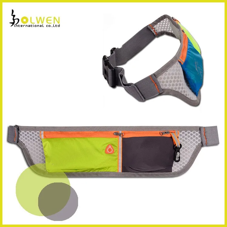 Travel Sport Running Cycling Waist Bag With Reflective Stripe /waist ...