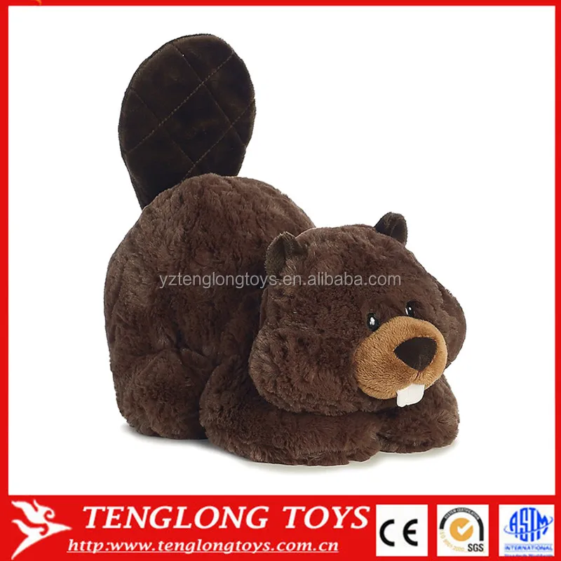 Super Cute Stuffed Beaver Animal Toy Plush Beaver - Buy Plush Beaver ...