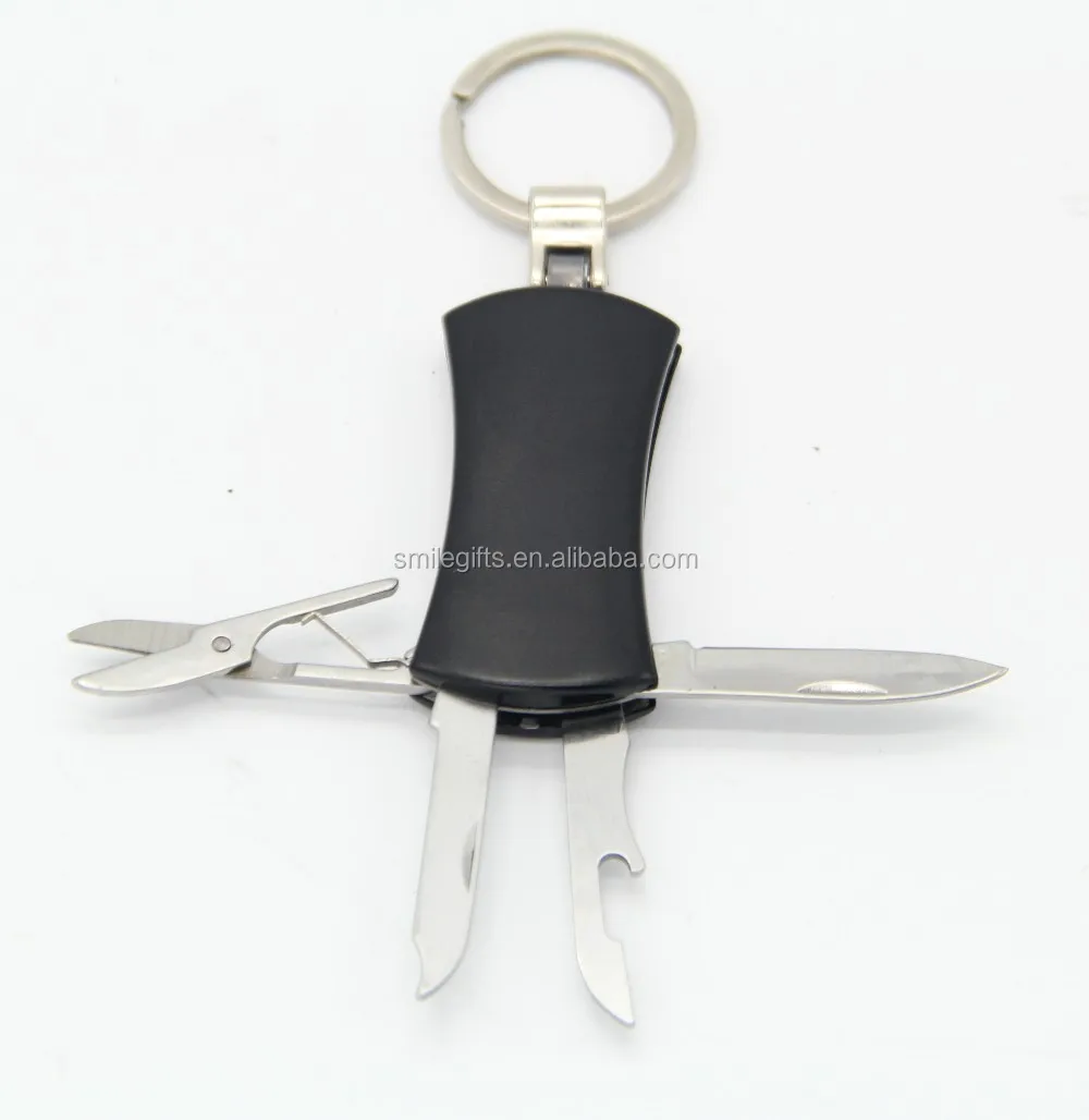 Multi Tool Pocket Keychain Folding Knife - Versatile & Durable