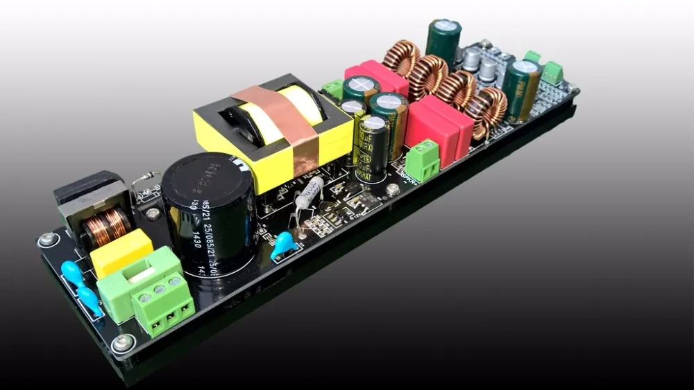 2Channel Class D +SMPS 200W Pro Audio Amplifier Module Integrated with ...