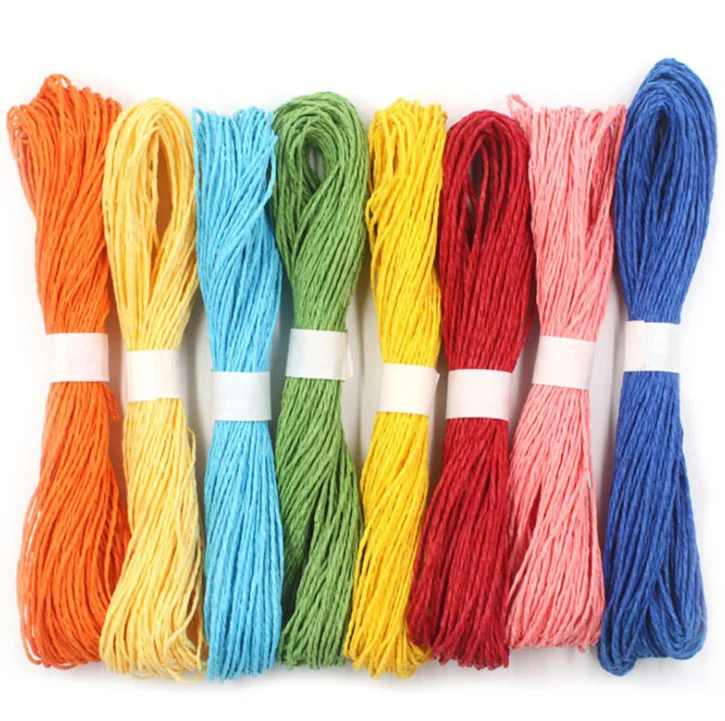Wholesale 2mm Round Children Diy Raffia Rope - Buy Diy Rope,Raffia Rope ...