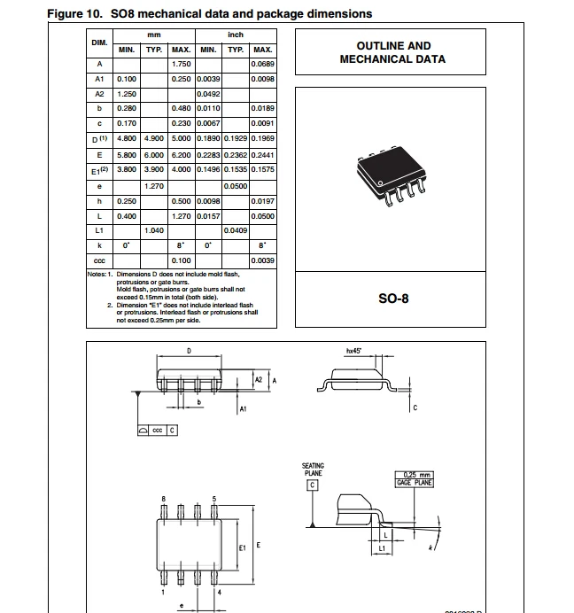 L9637d013tr L9637d L9637 Sop-8 Monolithic Bus Driver With Iso 9141 ...