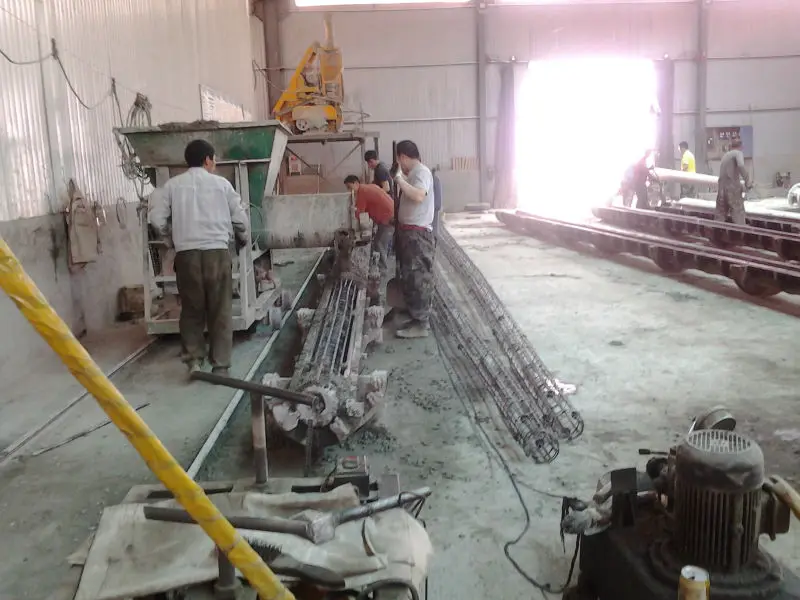 China Factory Manufacture Concrete Electrical Pole Making Machine Spun ...