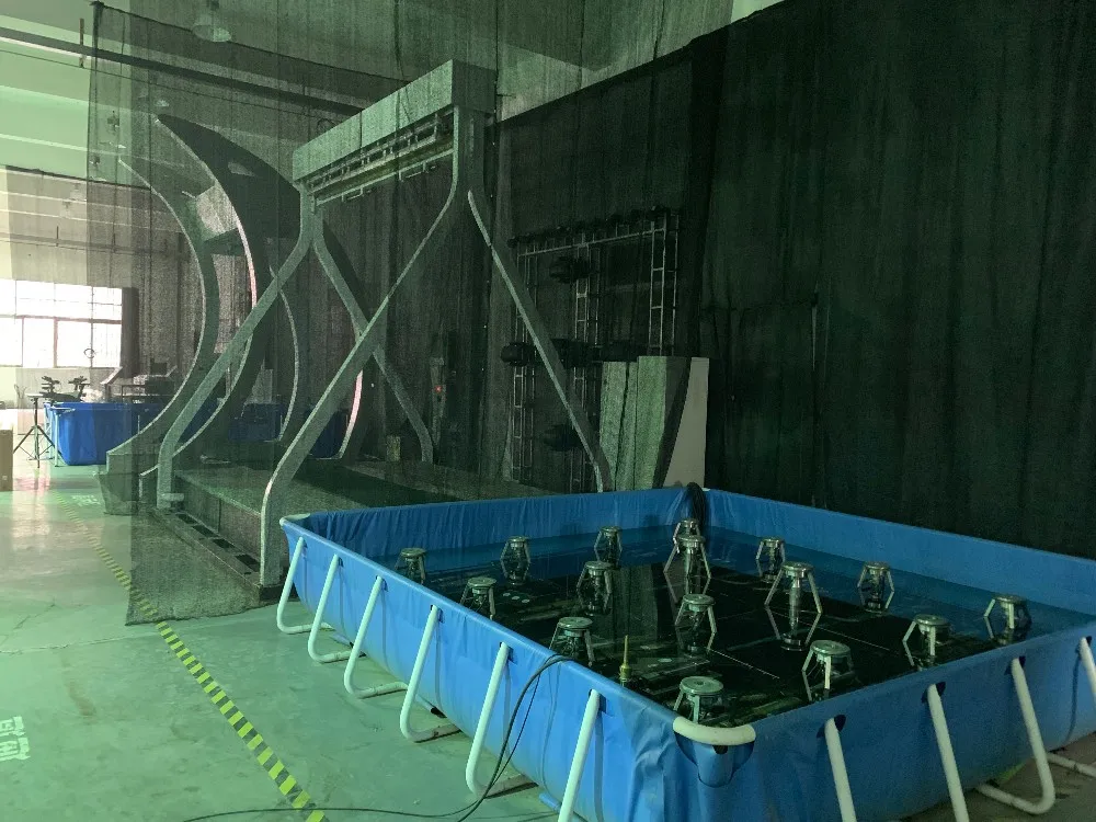 Water Features Rain Digital Water Fall Curtain - Buy Interactive ...