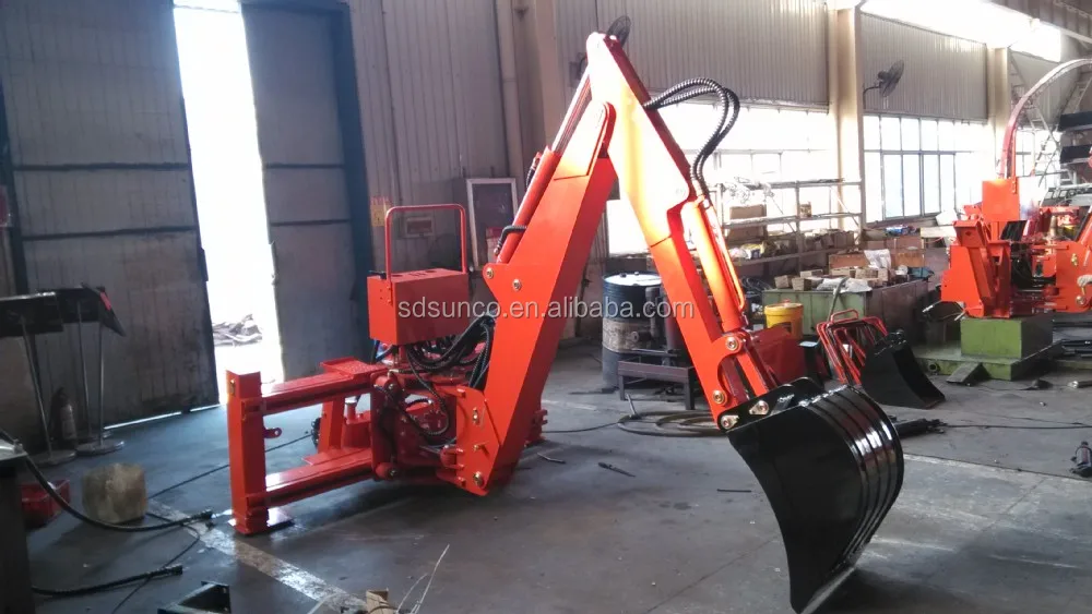 Towable Backhoe(side Shift Backhoe),Tractor Excavator,Tractor Rear ...