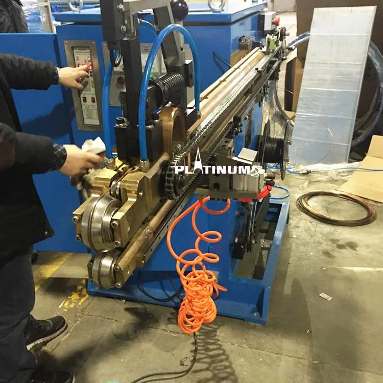 HVAC straight and stitch seam resistance welding machine price for ...