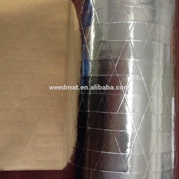 Reflective Aluminum Foil Faced Scrim Reinforced Kraft Paper Vapor ...