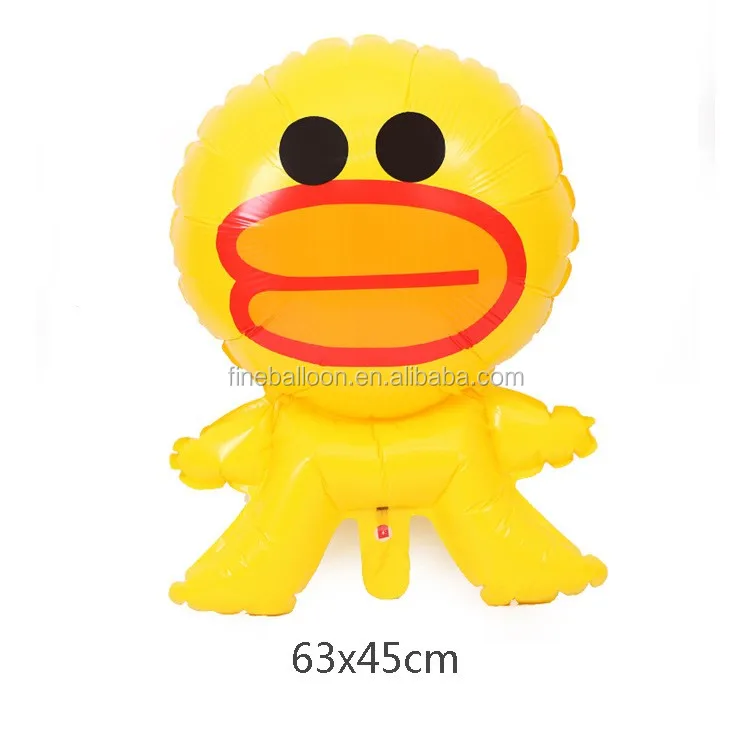 Line Friends Sally Duck And Brown Bear Helium Foil Balloon - Buy Duck ...