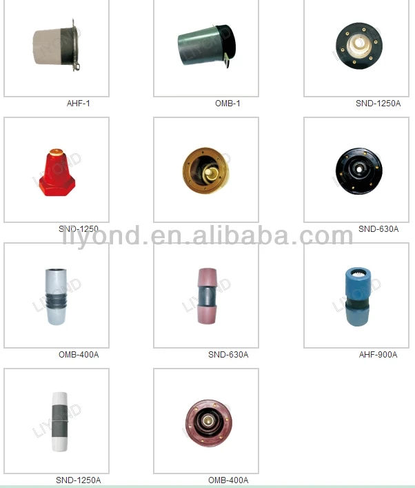 SF6 630A GIS Busbar Bushing Extension 10KV Busbar Connection Box for ...