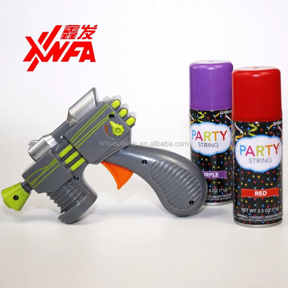 Best Selling Carnival Christmas Party String Spray Toy-gun Crazy String ...