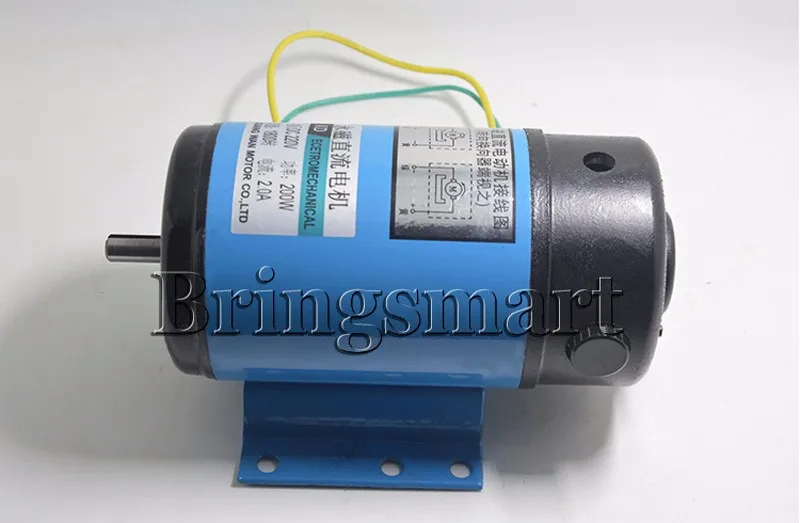 Bringsmart Zyt-90 Dc 220v 1800rpm Electric Motor High Speed Motor ...