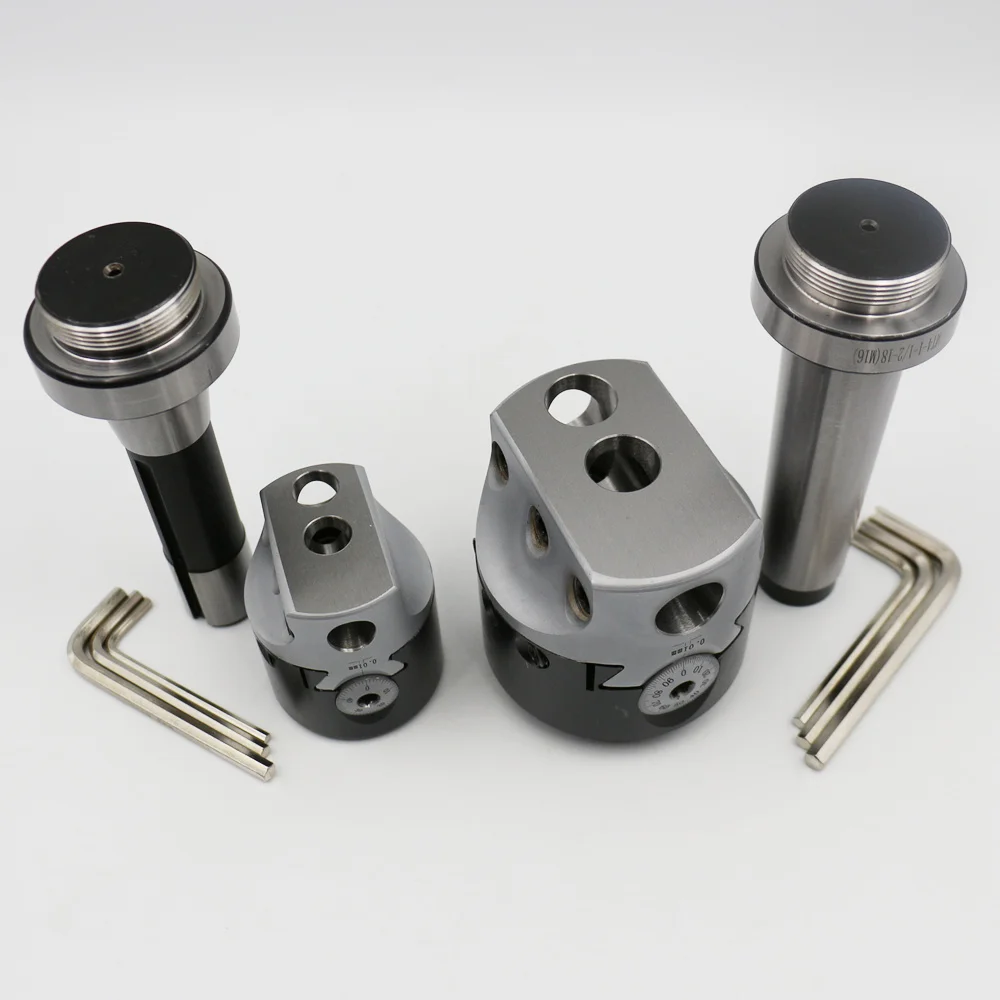 CNC Micro Milling Boring Head Bar Tools Set - Adjustable