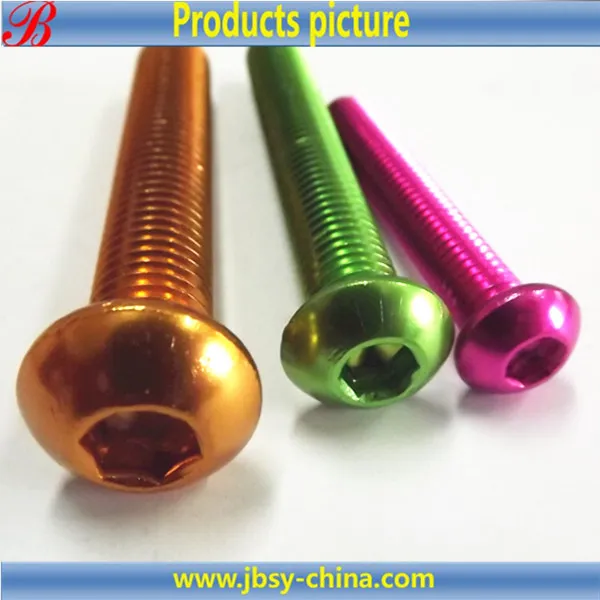Anodized Aluminum Metric Bolts - Buy Aluminum Bolts,Aluminum Metric ...