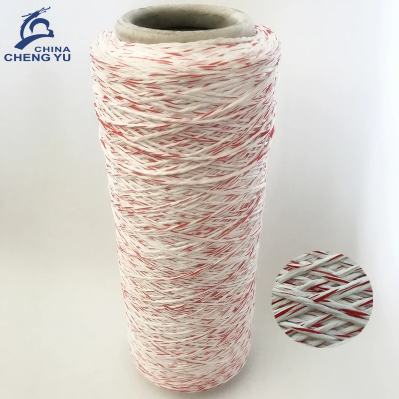 Multiple Colors Polyester Recycle Yarn Microfiber Yarn With China ...