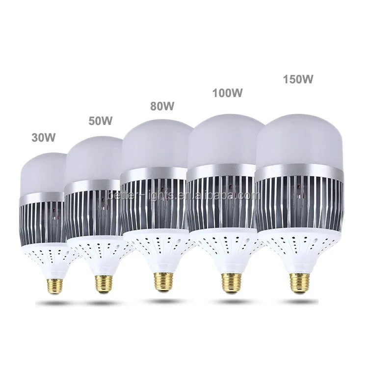 E27 E40 30W 36W 50W 80W 100W 150W Ampoule Light LED Bulbs B22 Aluminum ...