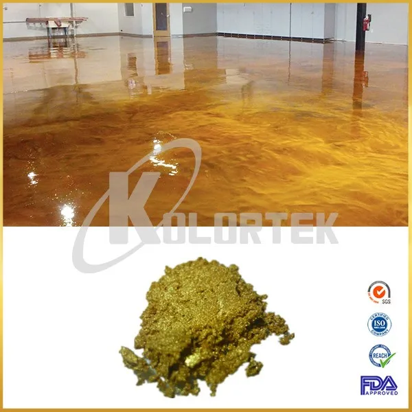 3d Metallic Epoxy Flooring Paint Powder Coating Floor Pigment - Buy ...