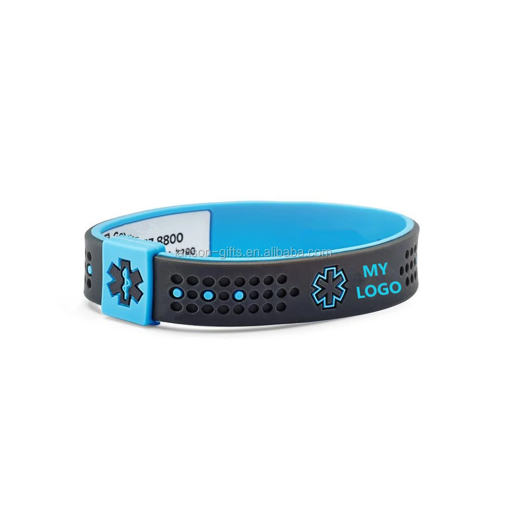 QR Code Medical ID Bracelets - Customizable & Durable
