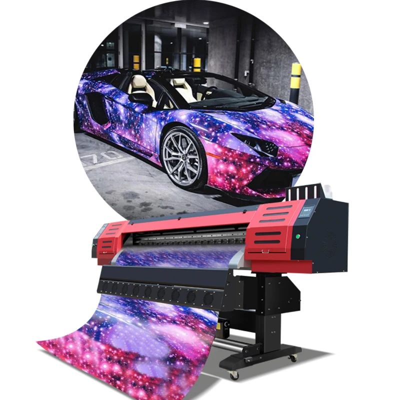 Large Format Digital Printing Sticker Vinyl Print And Cut Machine - Buy ...