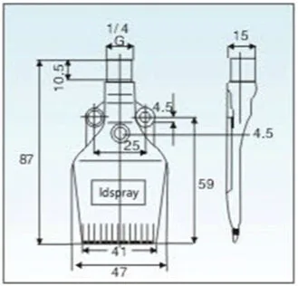 Plastic Windjet Spray Air Purge Nozzle - Buy Air Purge Nozzle,Windjet ...