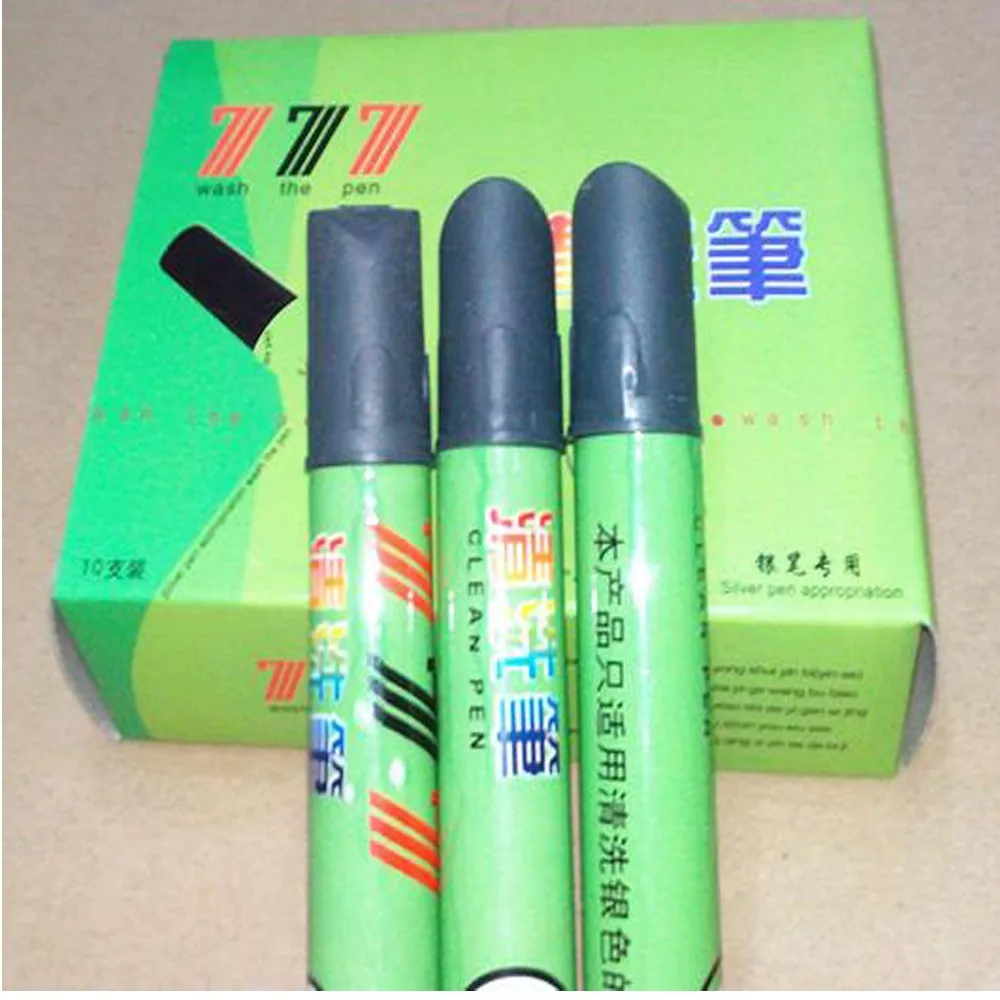 777 Auto Vanishing Pen Cleaning Pen To Wash The Silver Refill Pen Line ...