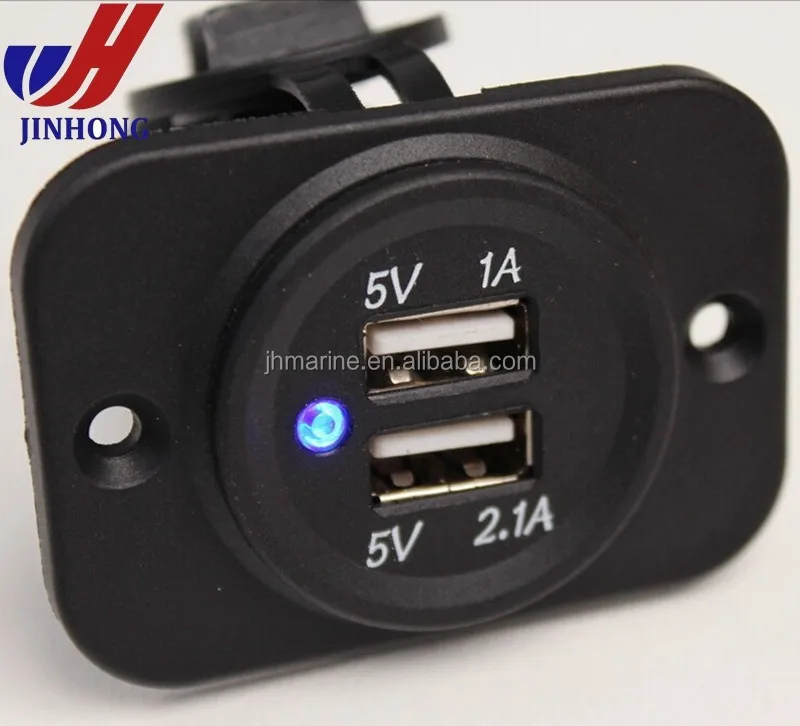 Jinhong inbouw tweeërlei usb-aansluiting auto caravan rv boot nieuwe ...