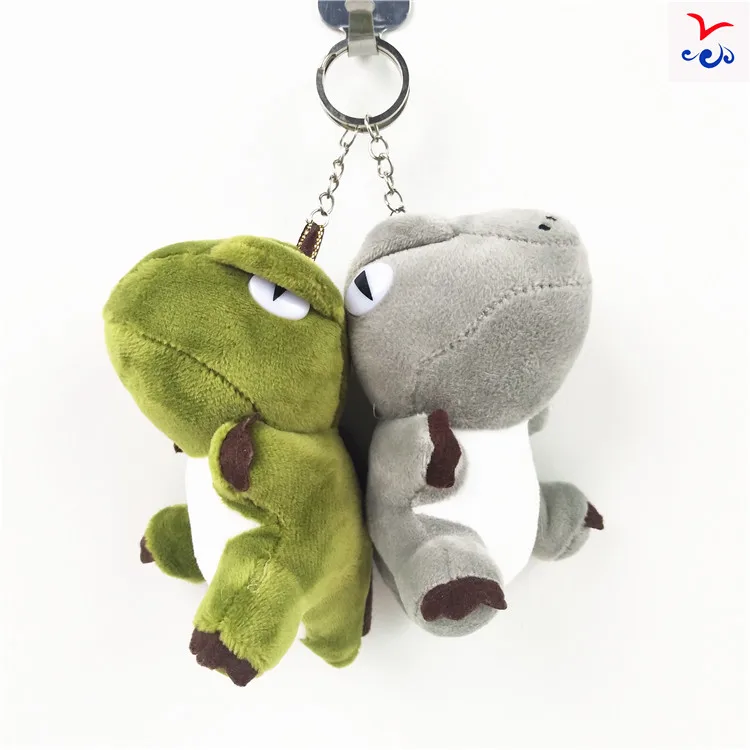 Wholesale Mini Plush Animal Keychain Dinosaur Keyring For Bag Oem ...