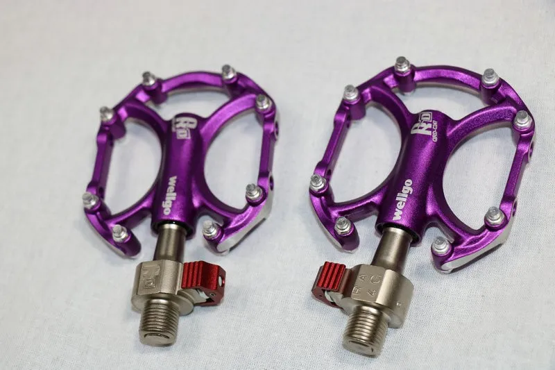 High End Wellgo Brand Pedals Bike Pedals Clip Less Bicycle Pedals - Buy ...