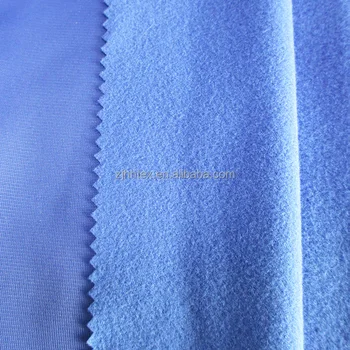 Warp Knitted Tricot Brushed Fleece Fabric Hs Code For Sportwear - Buy ...
