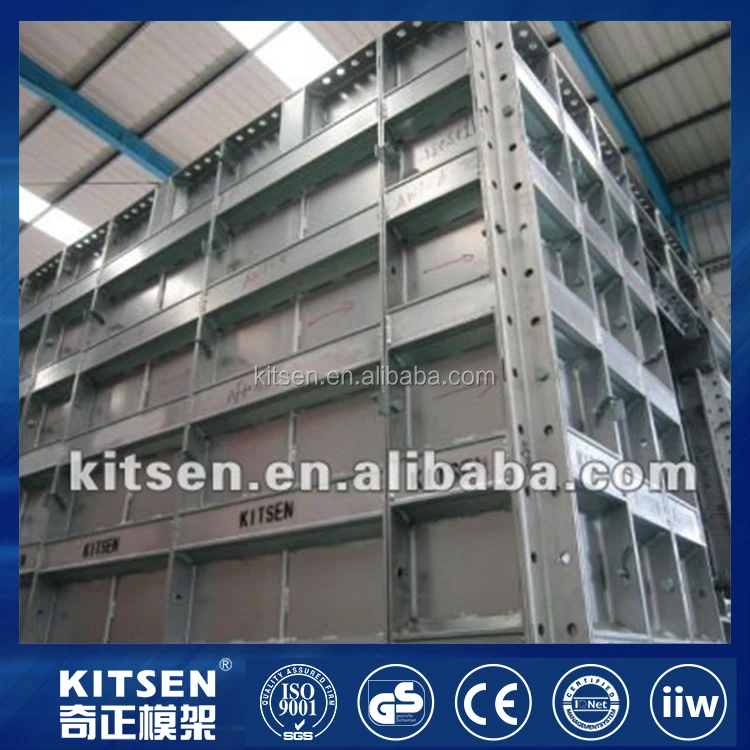 Meva Type Aluminum Shuttering Formwork Systems Aluform