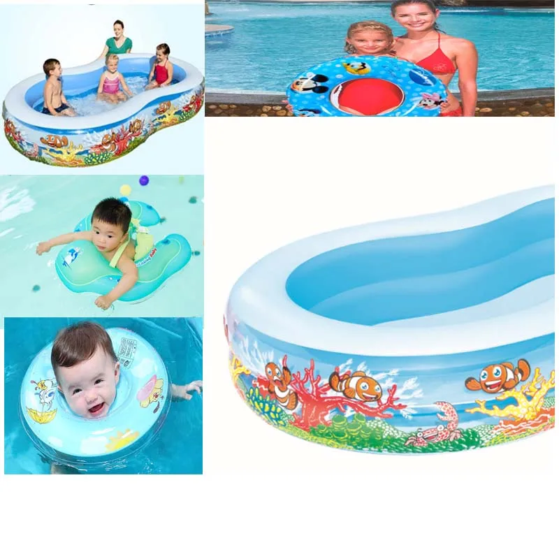 Square Pvc Plastic Swimming Pools Cheap Inflatable Pool - Buy High ...