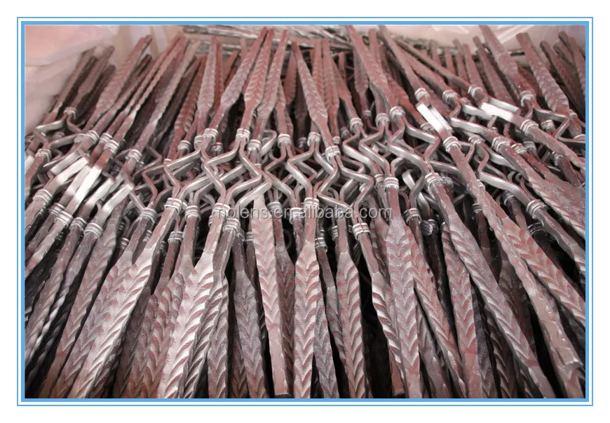 Wrought Iron Stair Railing Components - Balustrades & Panels