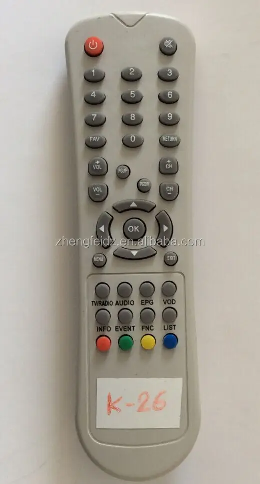 Powersat/techsat/ts-3500 Technosat-320 Digital Set-top Box Remote ...
