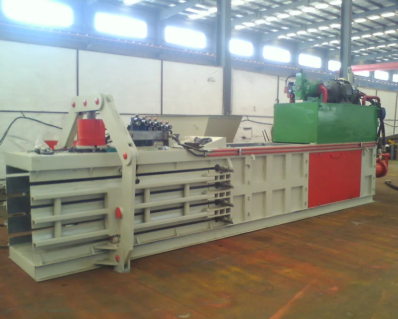 Automatic Horizontal Hydraulic Hay Compression Baler Equipment - Buy ...