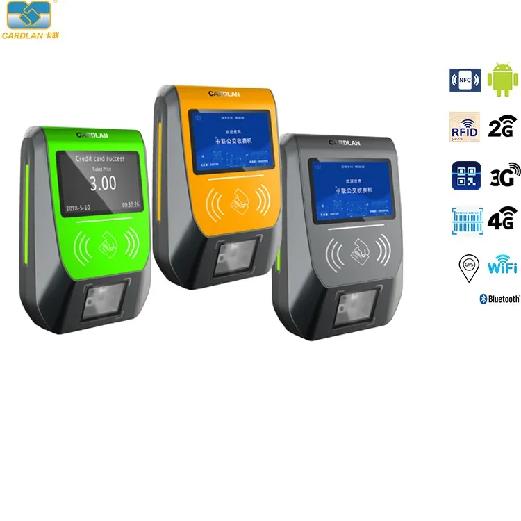 4g/wifi Bus Fare Collection Device Automated Ticketing System Bus Smart ...