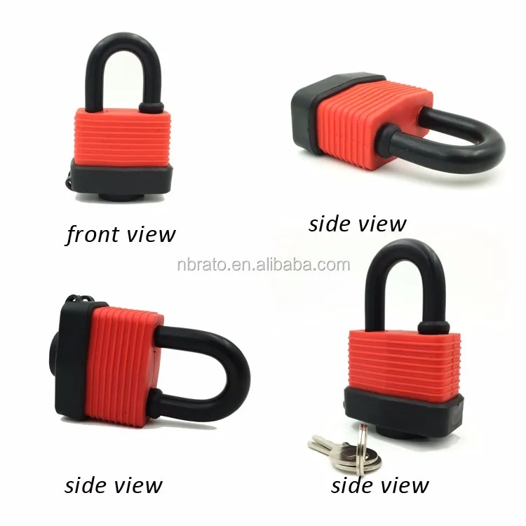 Cheap Iron Rubber Cover Waterproof Padlock - Buy Rubber Cover Padlock ...