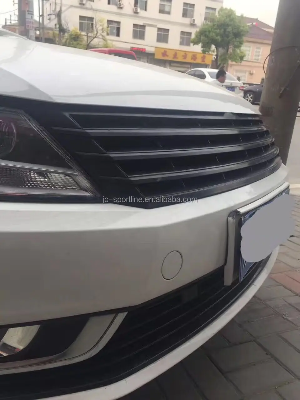 Abs Negro Parrilla Delantera Para Vw Passat Cc 13-15 - Buy Parrilla ...