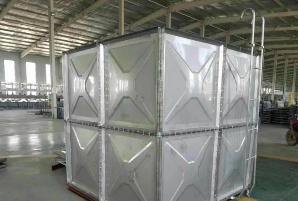 Stainless Steel Panel Metal Water Storage Tank - 3 Years Warranty
