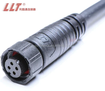 M12 4 Pin Electrical Wiring Connector - Buy Electrical Wiring ...