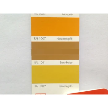 Powder Coating Ral 1007 Daffodil Yellow Ral 1011 Brown Beige Ral1012 ...