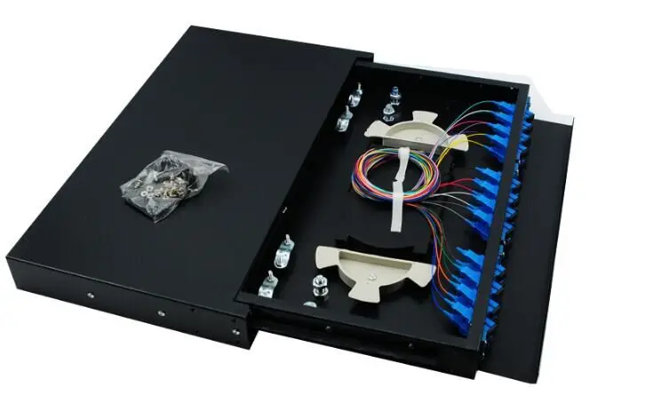Fibra Optica ODF Fiber Termination Box - 4, 24, 36 Ports