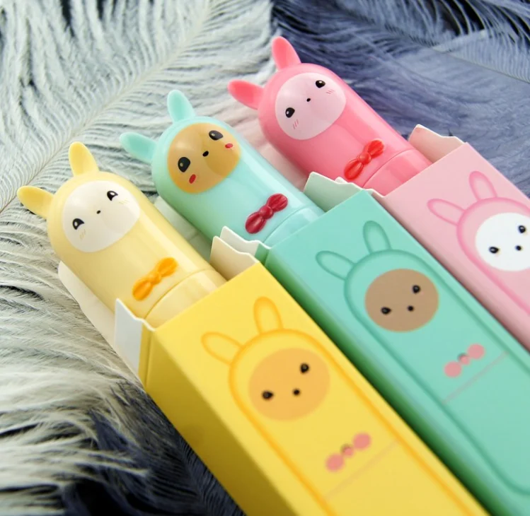 Hot Selling Plastic Pink Animal Lip Balm Tubes For Kids Cute Empty Baby ...