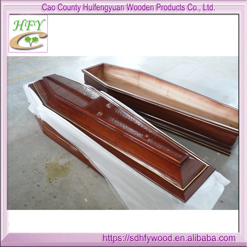 Cheap French Style Paulownia Funeral Coffin,China Wooden Casket ...