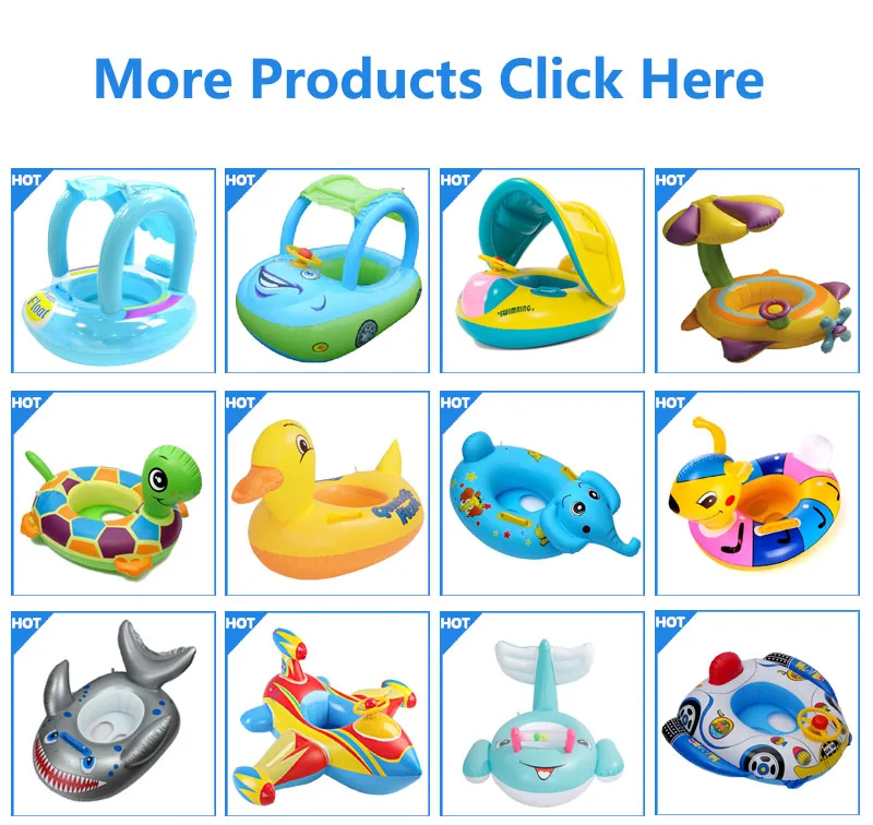 Funny Design Inflatable Float Inflatable Twin Baby Double Swim Float ...