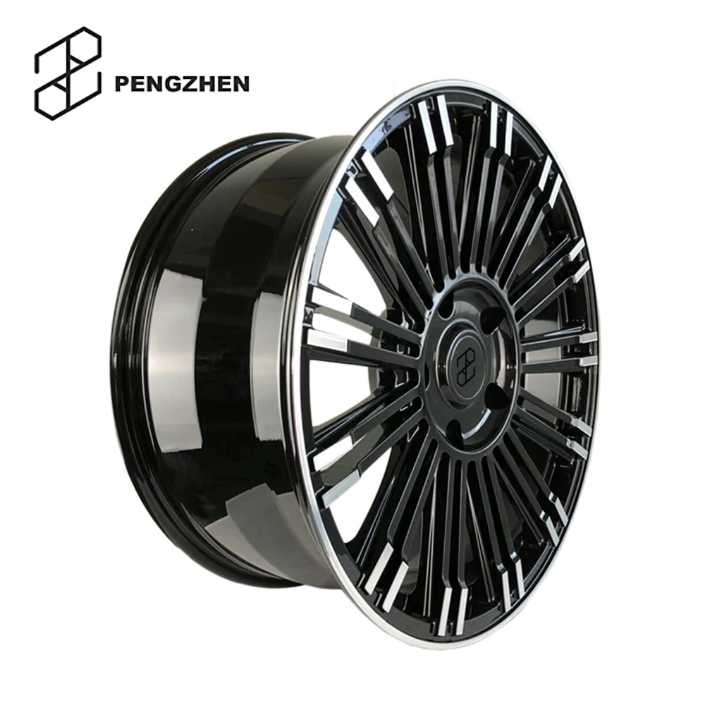 Gloss Black 17 Inch Spoke Alloy Wheel Rims - Buy 17 Inch Spoke Wheel ...