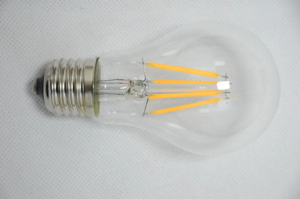 Amber Yellow 2300k Vintage Edison Led Bulb St64 4w 6w 8w Dimmable Lamp ...