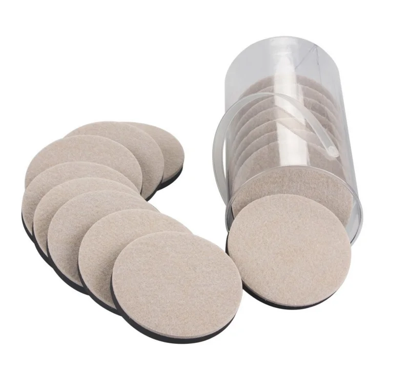 Brown Color Felt Furniture Pads With 3m Adhesive On Sales - Buy Felt ...