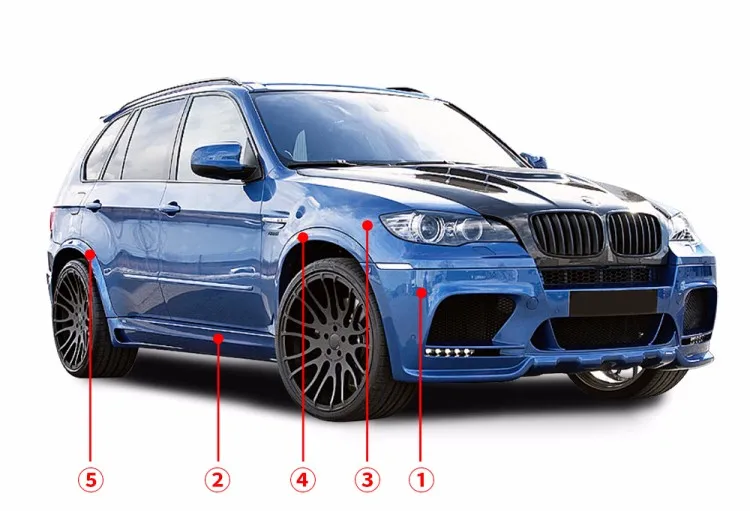 2008-2013 BMW X5 E70 Body Kits - Enhance Your Vehicle's Style