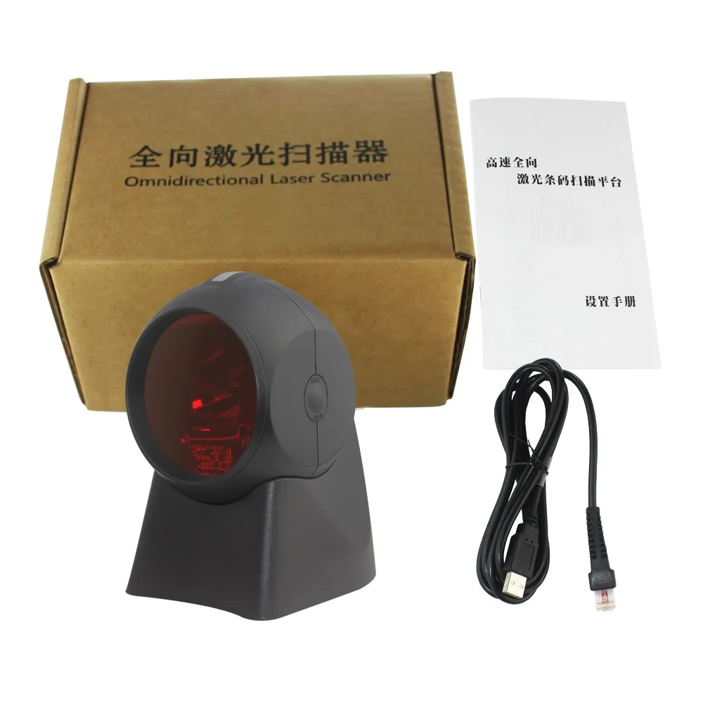 Hands Free Desktop Barcode Reader Multi Line Barcode Scanner - Buy ...