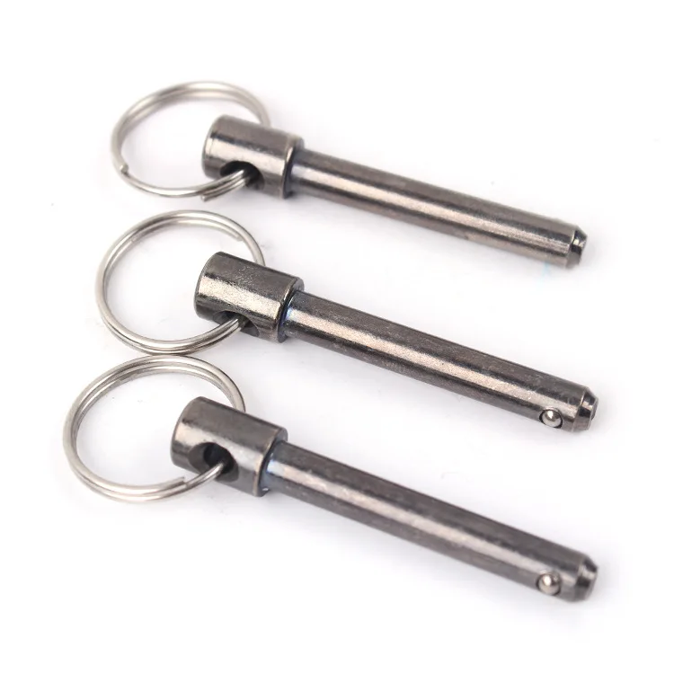 Stainless Steel Ball Lock Quick Release Pin - 4mm