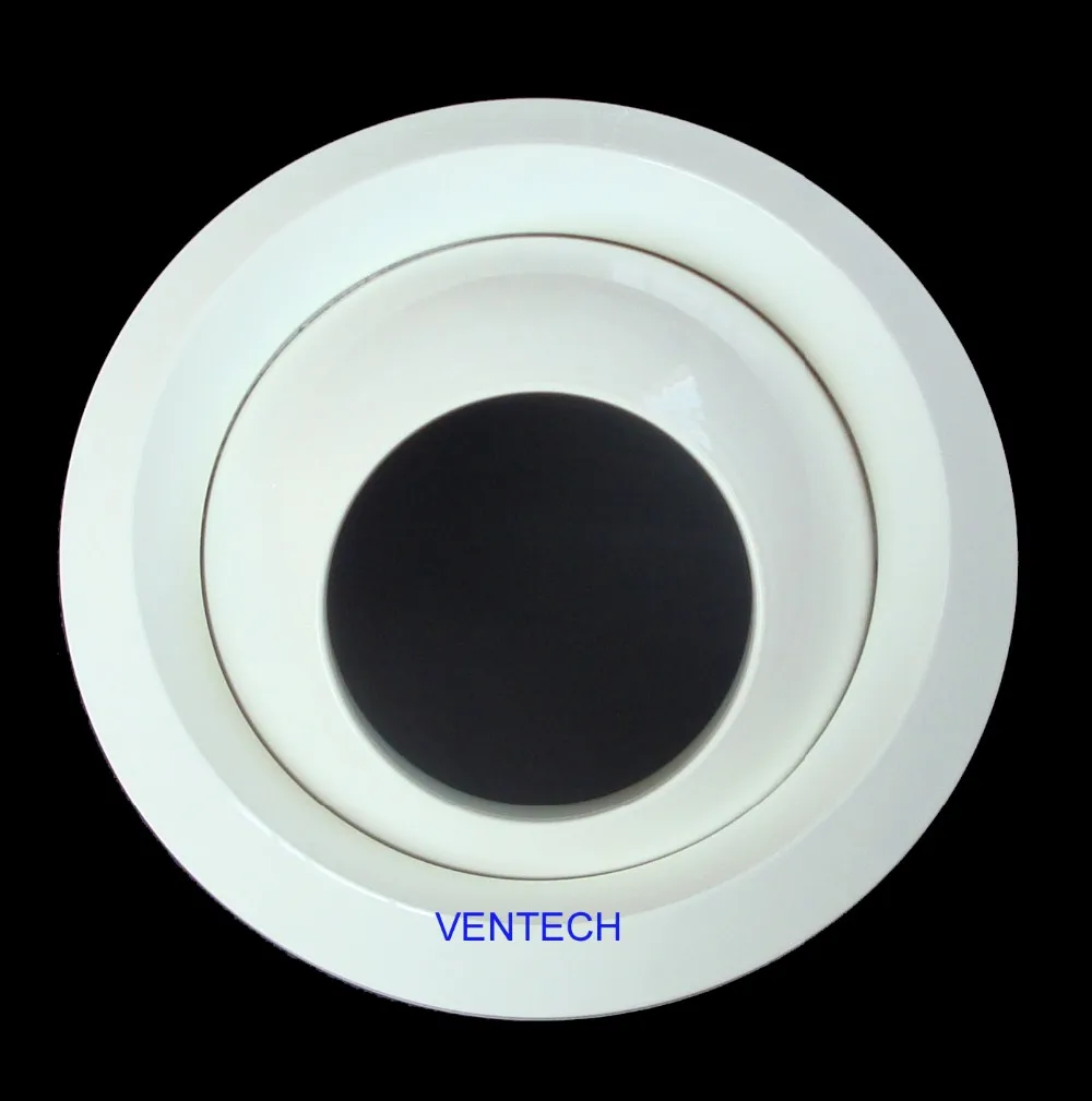 Dia 630 Hvac Air Flow Adjustable Jet Nozzle Diffuser Thickness 2.0 ...